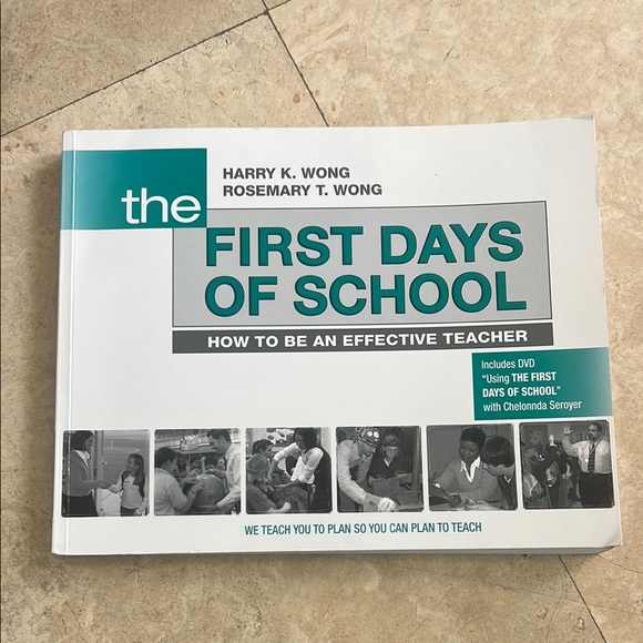 Other | The First Days Of School Book How To Be An Effective Teacher ...